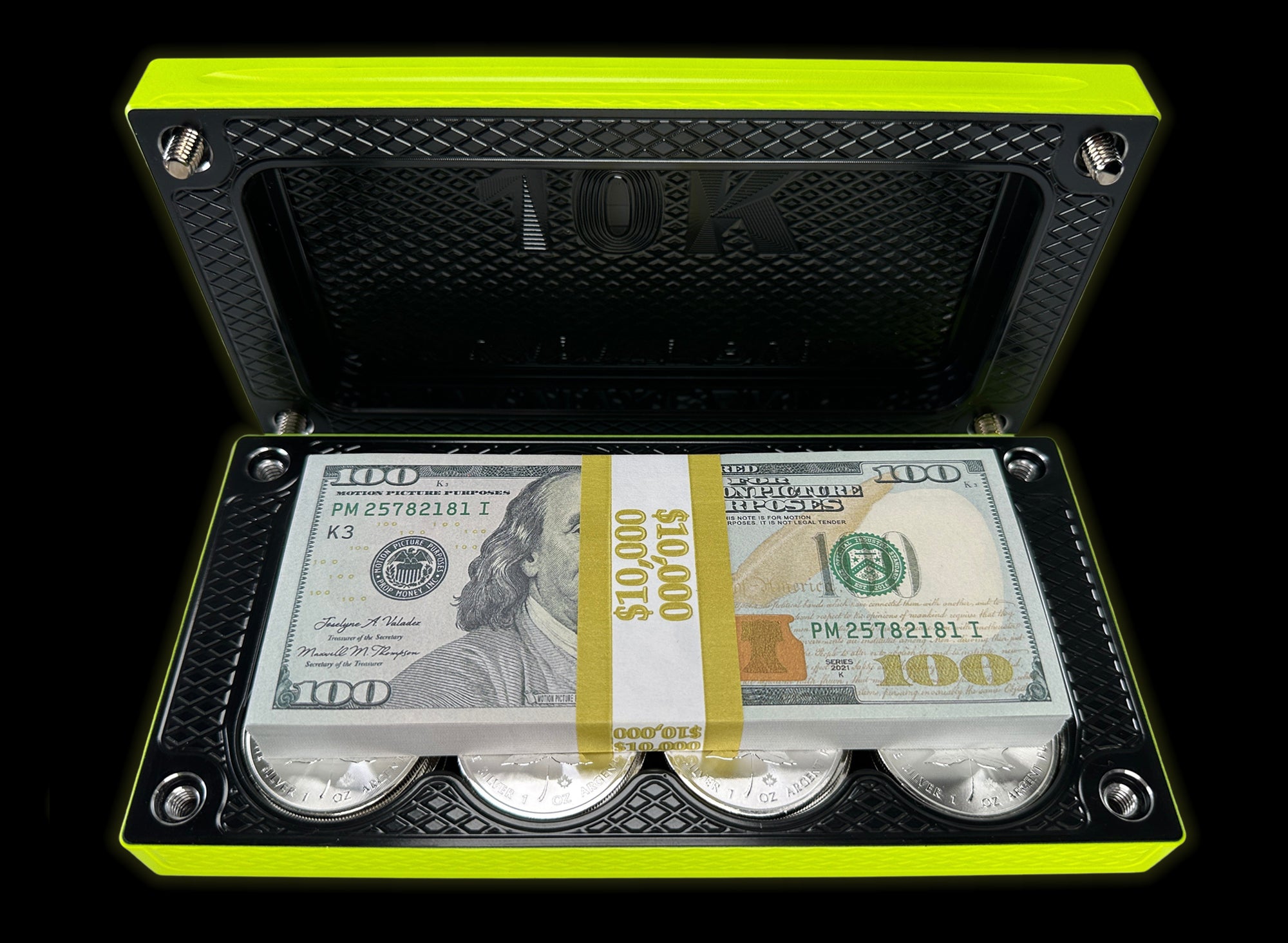 $10k, 40oz Silver Coins REVERSE YELLOW JACKET Survival Brick | Gorilla ...