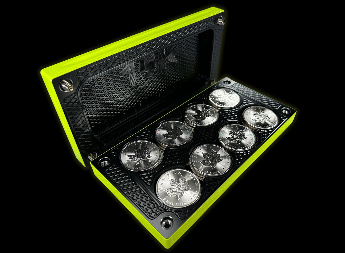 $10k, 40oz Silver Coins REVERSE YELLOW JACKET Survival Brick | Gorilla ...