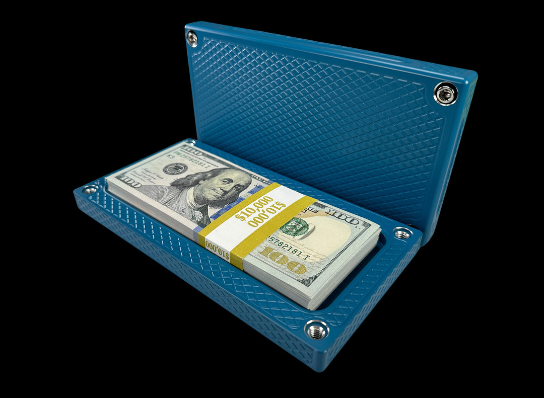 HEAVY POCKET Brick - AQUA BLUE - $10,000 Capacity | Gorilla Pro Customs