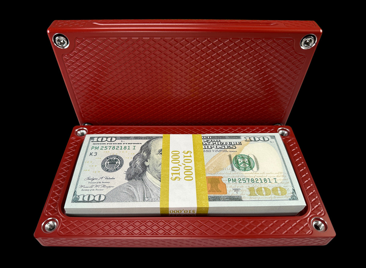 HEAVY POCKET Brick - BLOOD RED - $10,000 Capacity | Gorilla Pro Customs