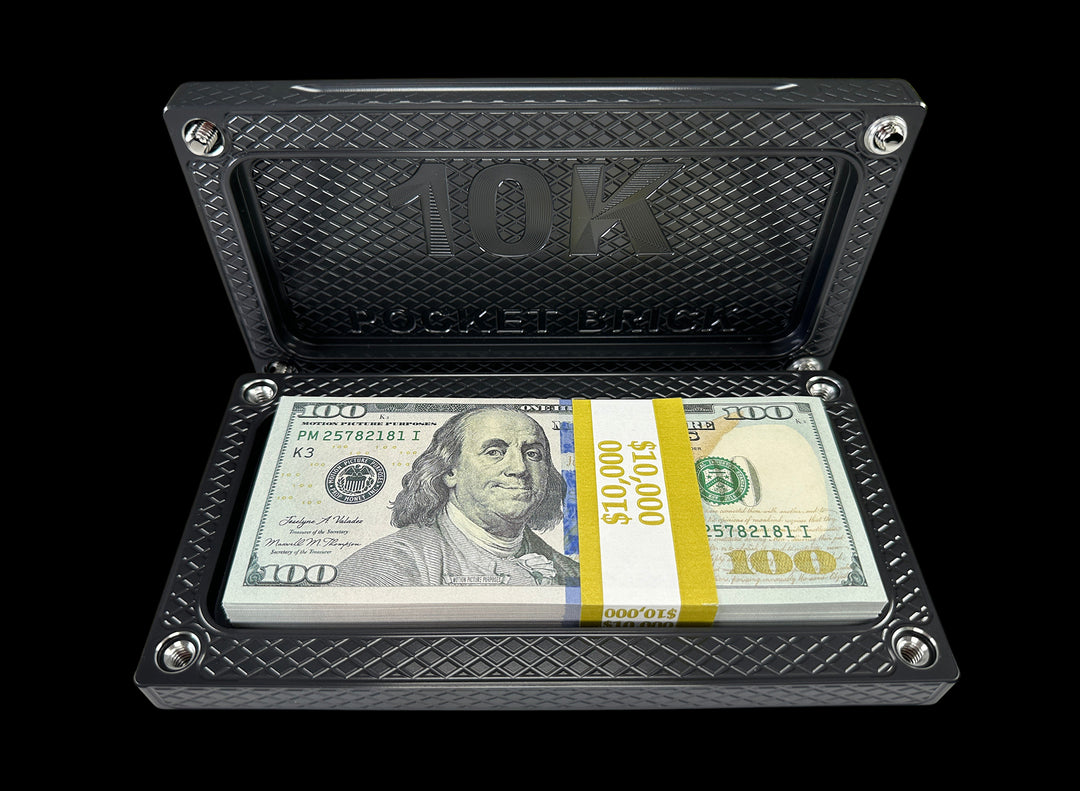 HEAVY POCKET Brick - DARK VZ BLUE - $10,000 Capacity | Gorilla Pro Customs