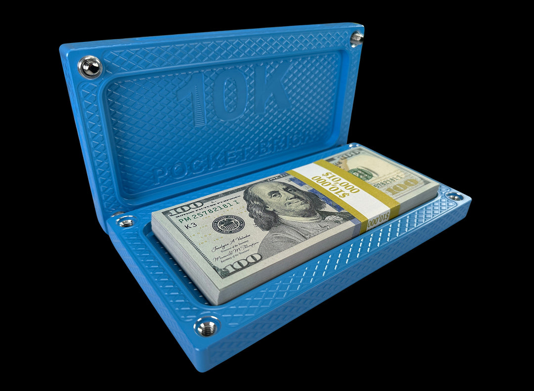 HEAVY POCKET Brick - SKY BLUE - $10,000 Capacity | Gorilla Pro Customs