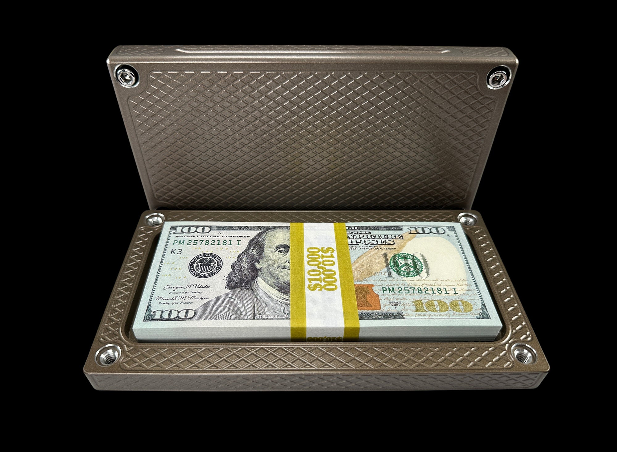 HEAVY POCKET Brick - SMOKED STEEL - $10,000 Capacity | Gorilla Pro Customs