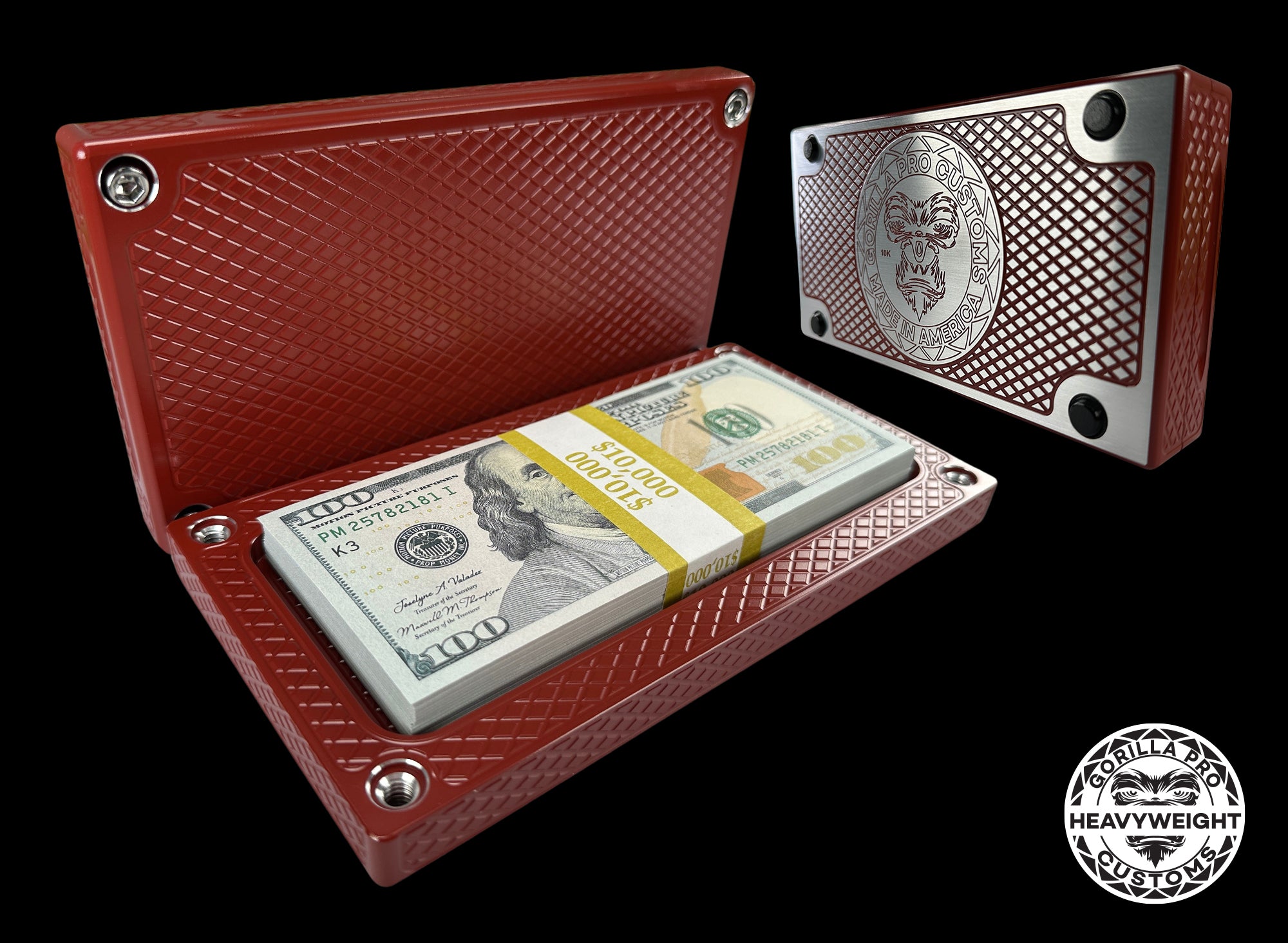 HEAVY POCKET Brick - UNIVERSITY RED - $10,000 Capacity | Gorilla Pro ...