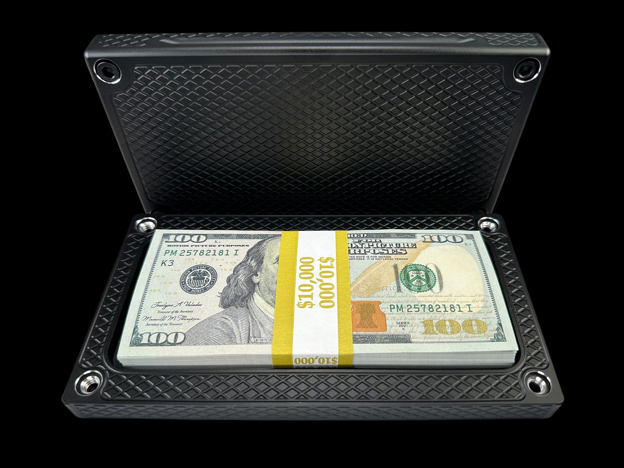 HEAVY POCKET Brick - MATTE BLACK - $10,000 Capacity | Gorilla Pro Customs