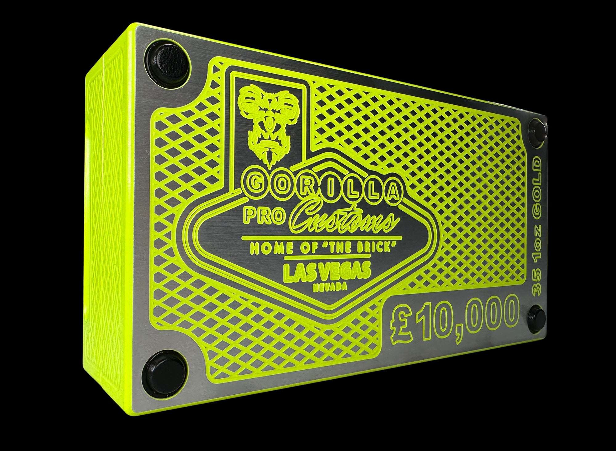 $10k (in 50£ Notes), 35oz Gold Coins REBRUSHED REVERSED YELLOW JACKET ...