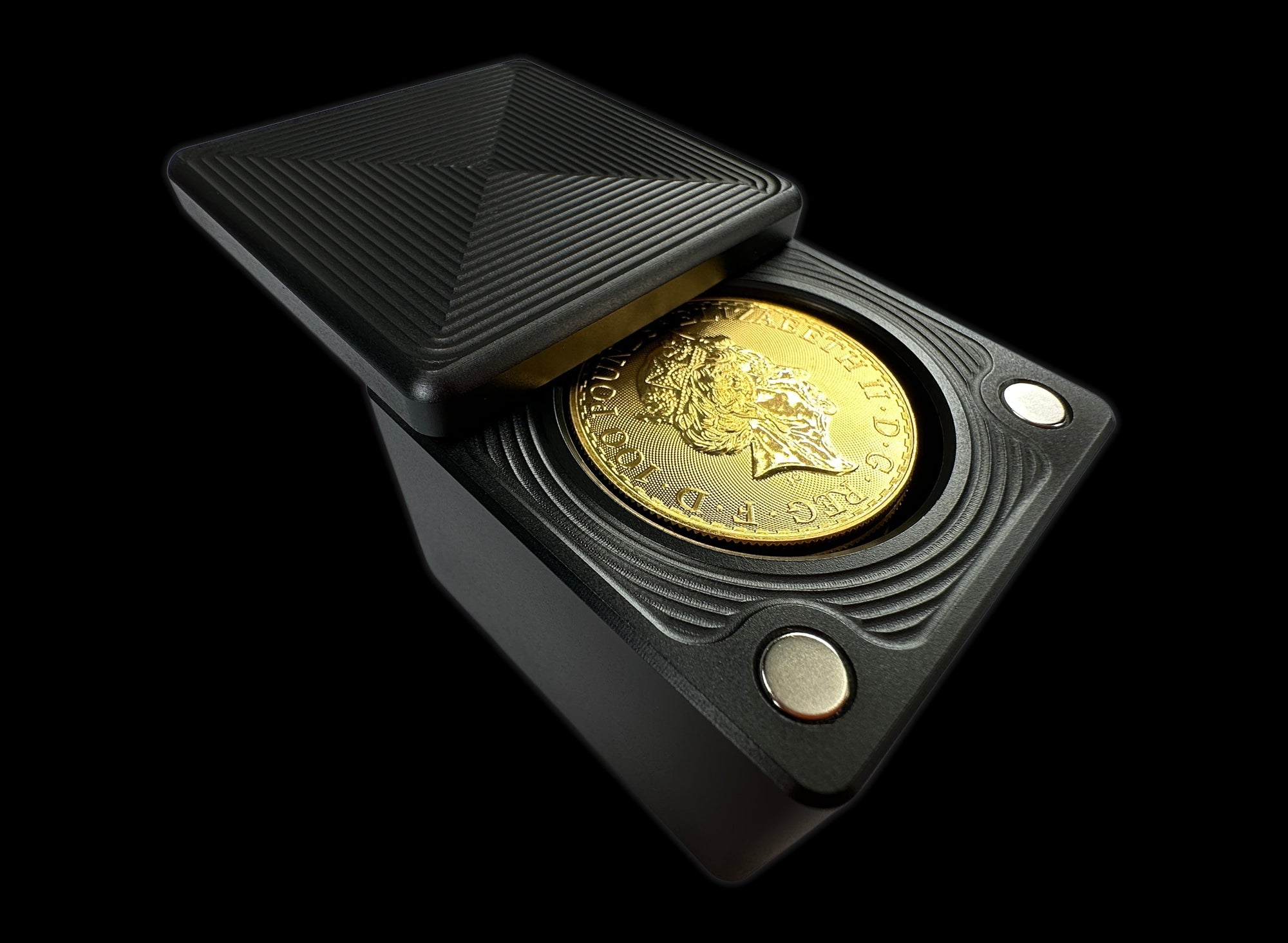 10oz Gold Coins ANO BLACK Gold Stacker Brick | Gorilla Pro Customs