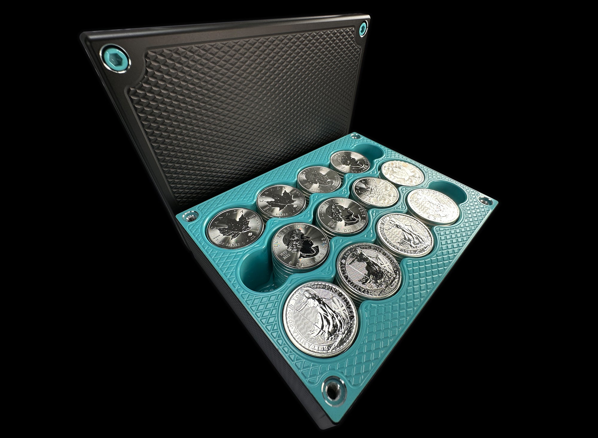 180oz Silver Coins THE SMURF Silver Stacker Brick | Gorilla Pro Customs