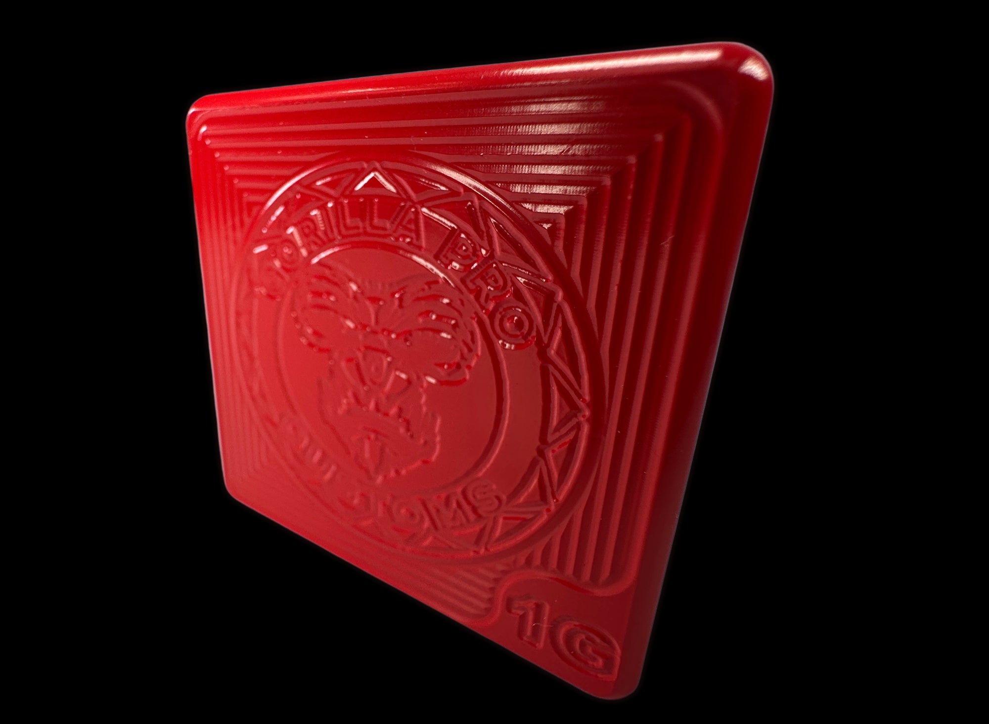 1oz Gold Coin REDRUM Single Stacker Brick | Gorilla Pro Customs