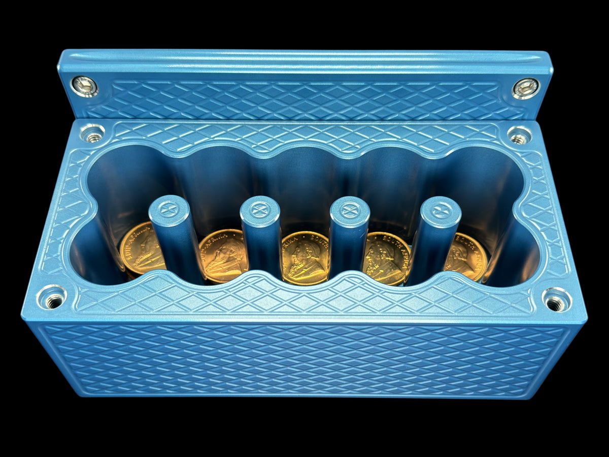 200 1oz Gold Coins BLUE ICE Survival Brick | Gorilla Pro Customs