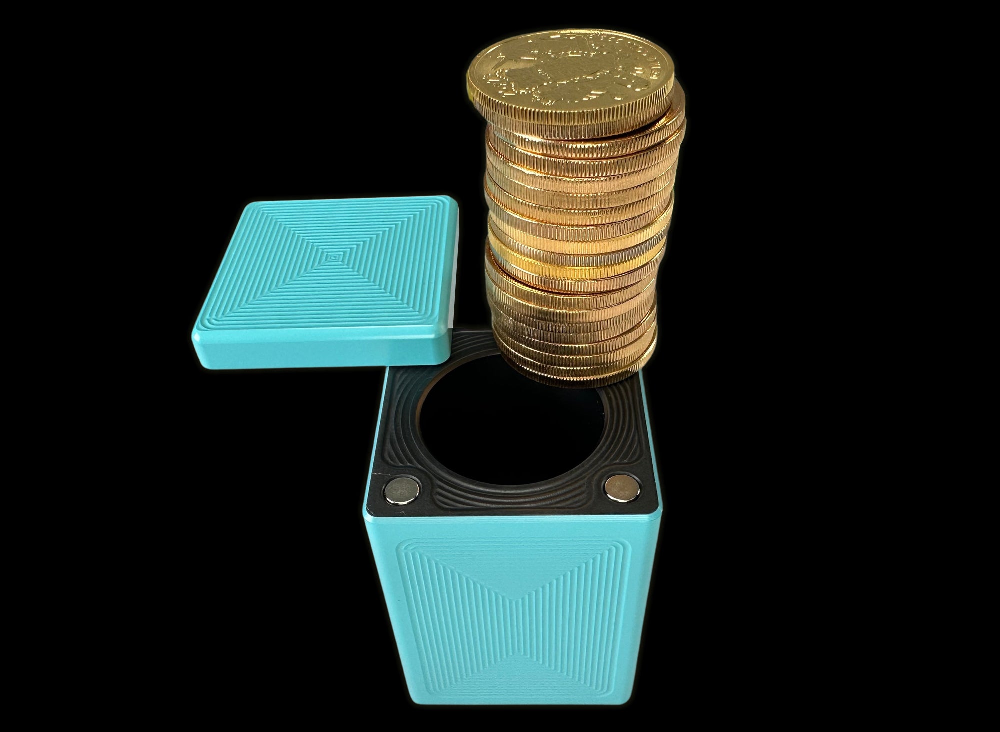 20oz Gold Coins REVERSE SMURF Gold Stacker Brick | Gorilla Pro Customs