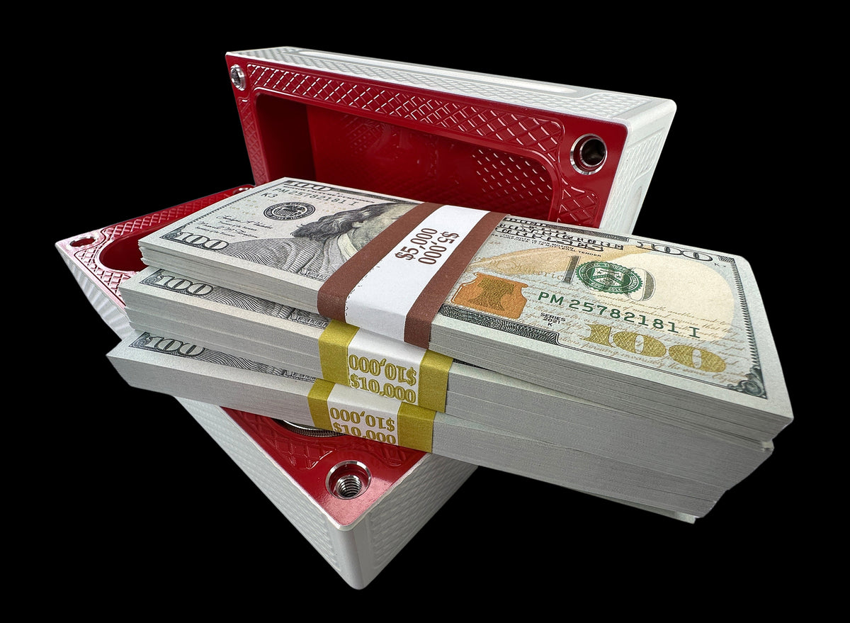 $25k, 80oz Silver Coin RED ROSE RUM Survival Brick | Gorilla Pro Customs