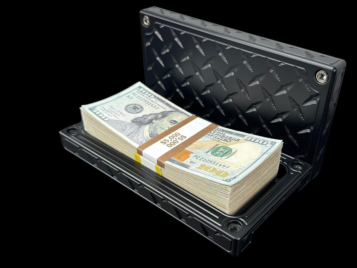 POCKET Brick - FLAT BLACK - $25,000 Capacity | Gorilla Pro Customs