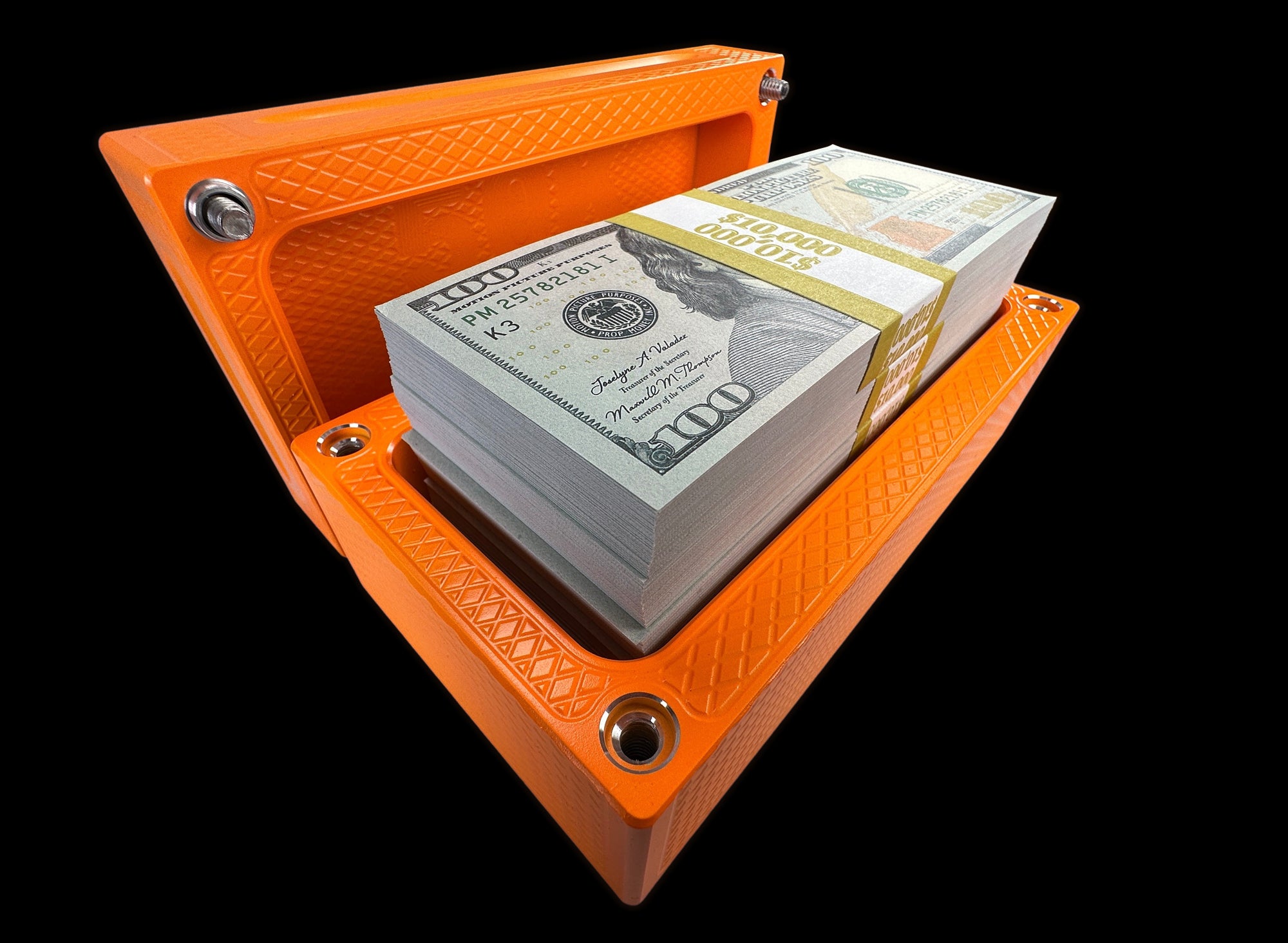 $50k, 21oz Gold Coins SPARK ORANGE Survival Brick | Gorilla Pro Customs