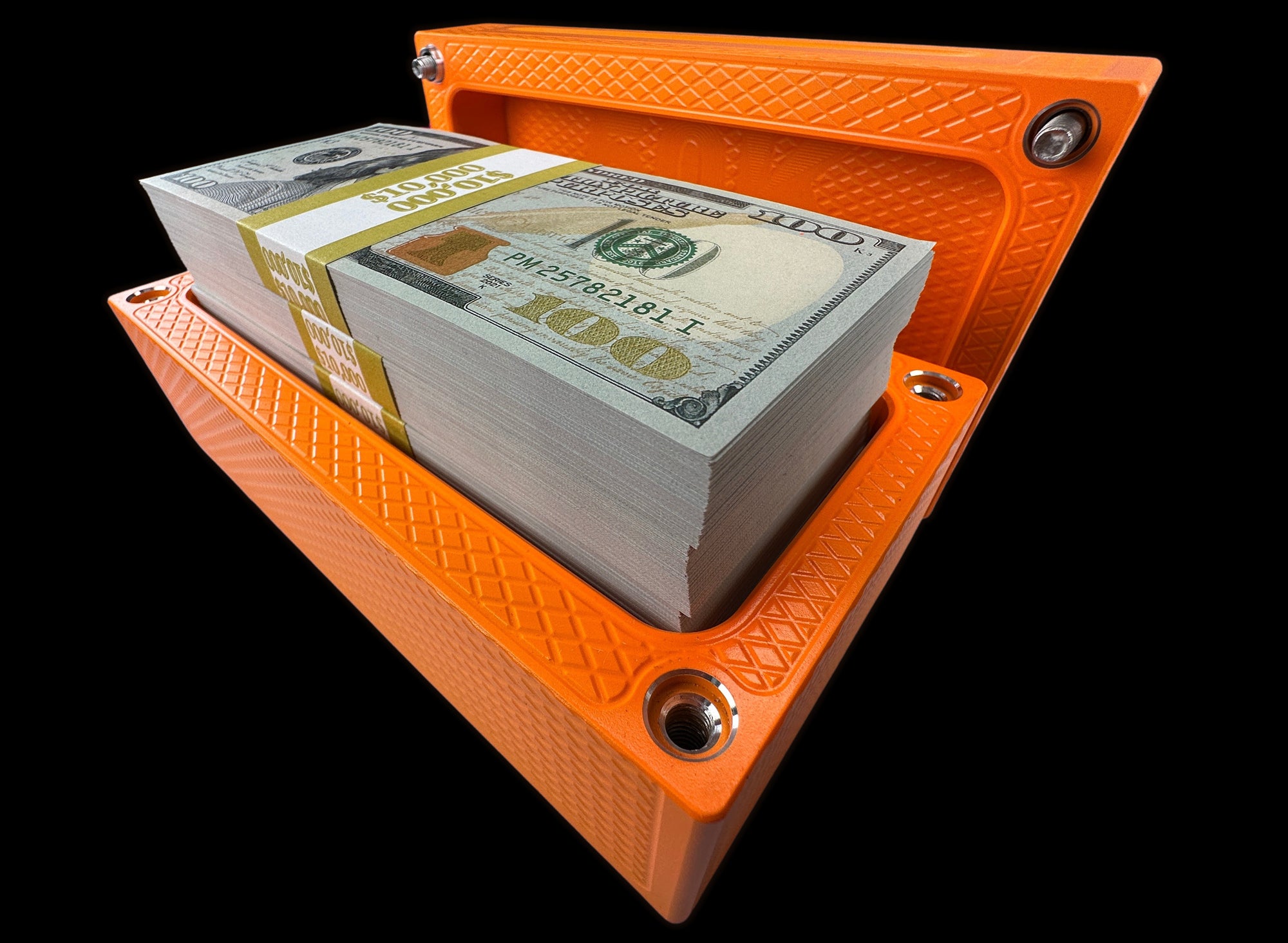 $50k, 21oz Gold Coins SPARK ORANGE Survival Brick | Gorilla Pro Customs