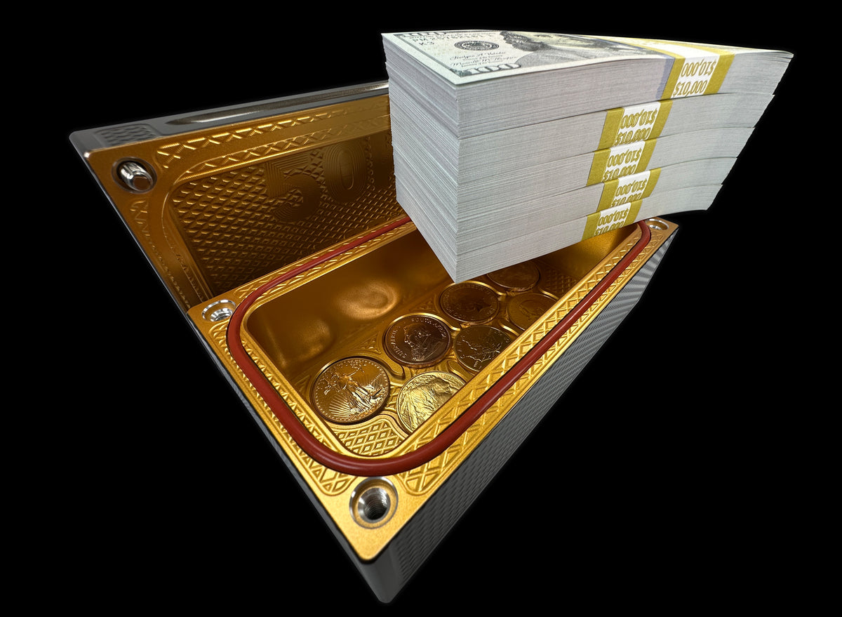 $50k, 7oz Gold Coins SOUTHERN COMFORT Survival Brick | Gorilla Pro Customs