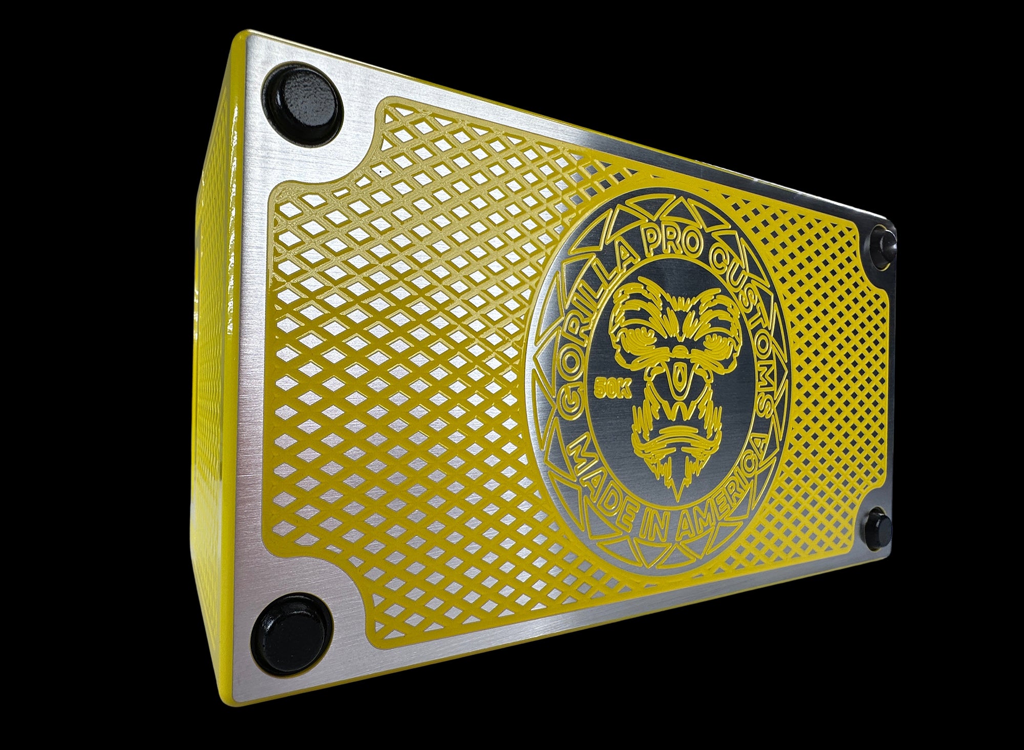 WALL Brick - REBRUSHED SATIN YELLOW/AK BLACK - $50,000 Capacity ...