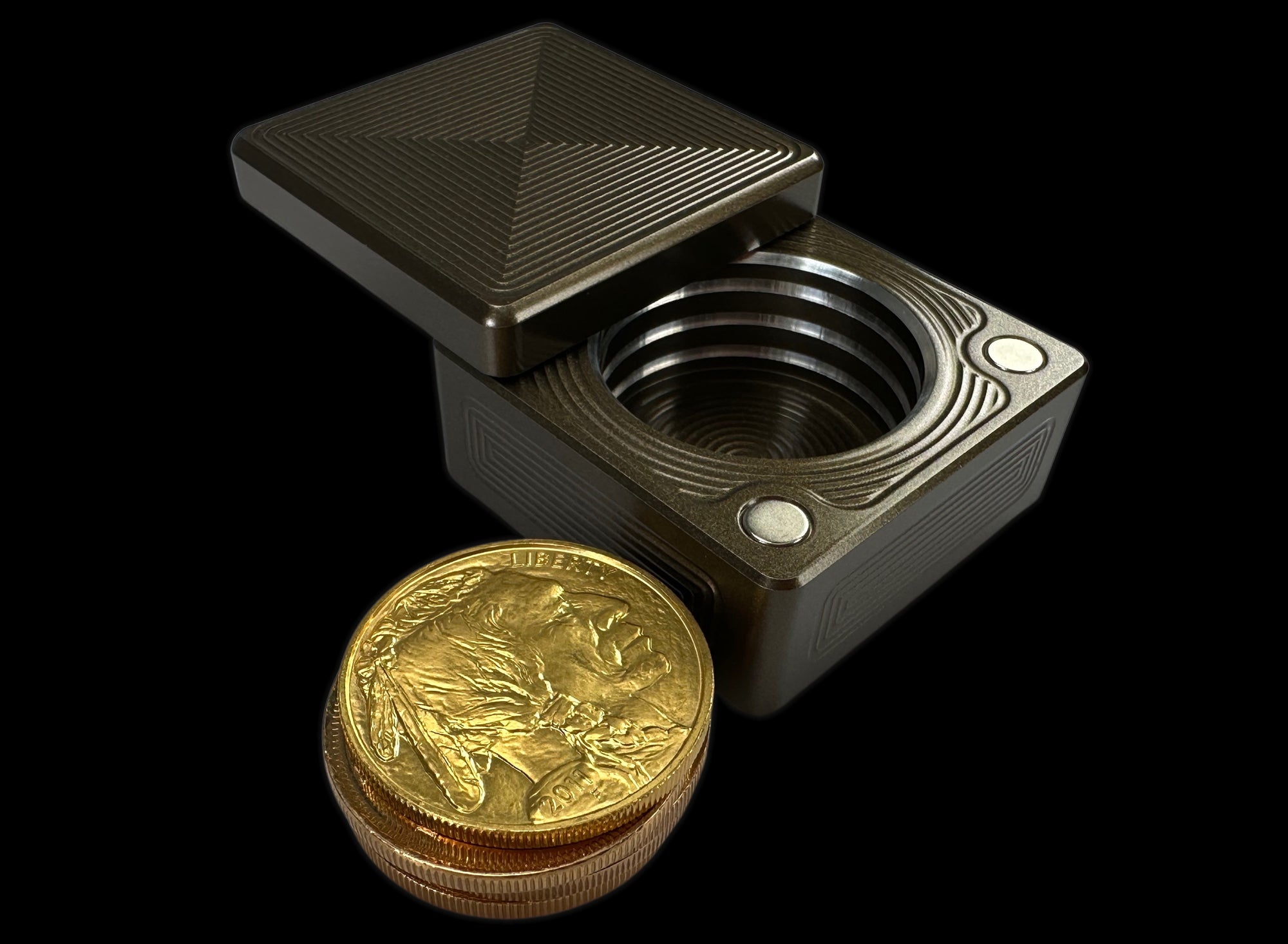 5oz Gold Coins TEXAS TEA Gold Stacker Brick | Gorilla Pro Customs