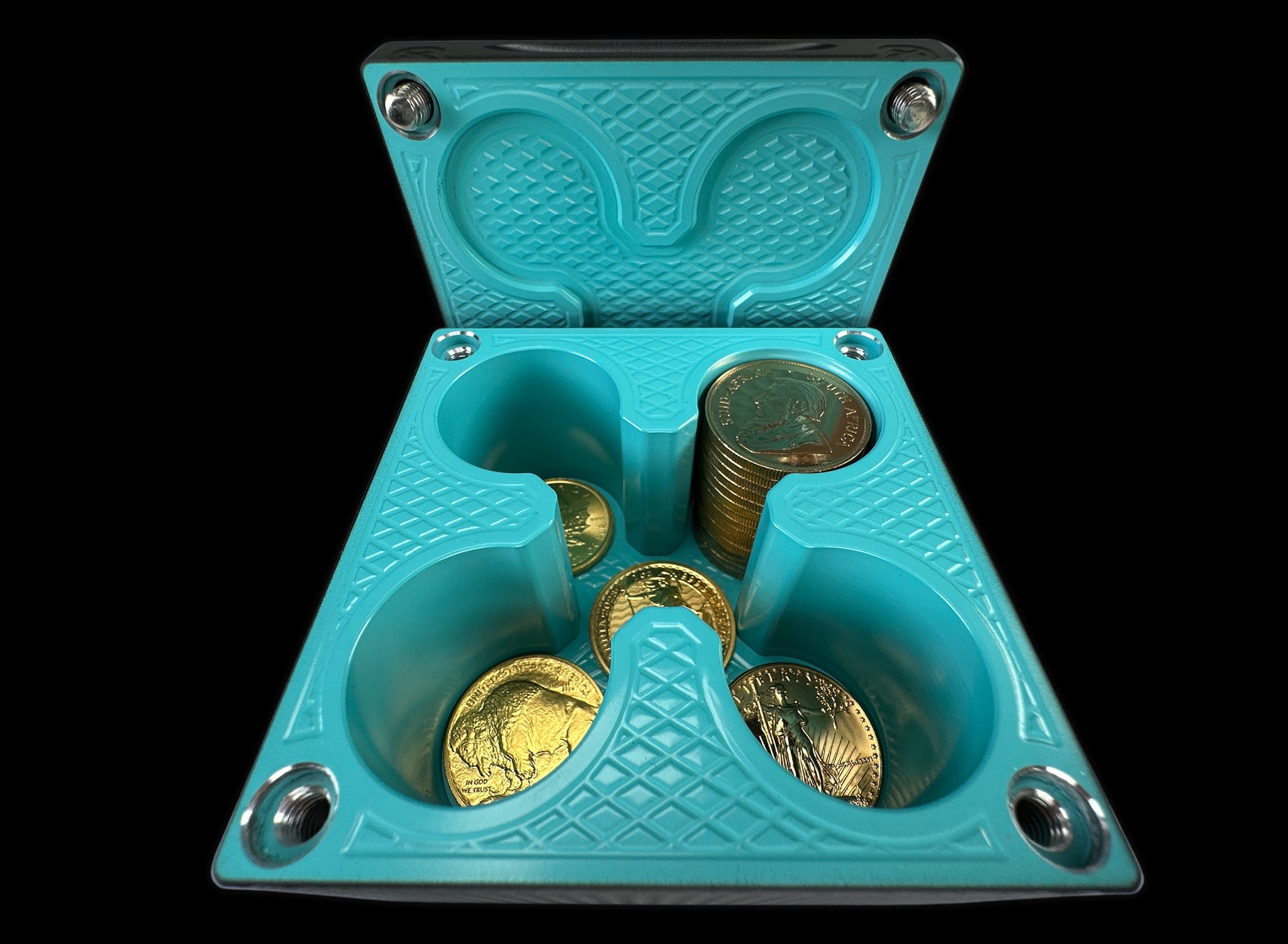 75oz 3.25x4 Gold Coins THE SMURF Gold Stacker Survival Brick | Gorilla Pro Customs