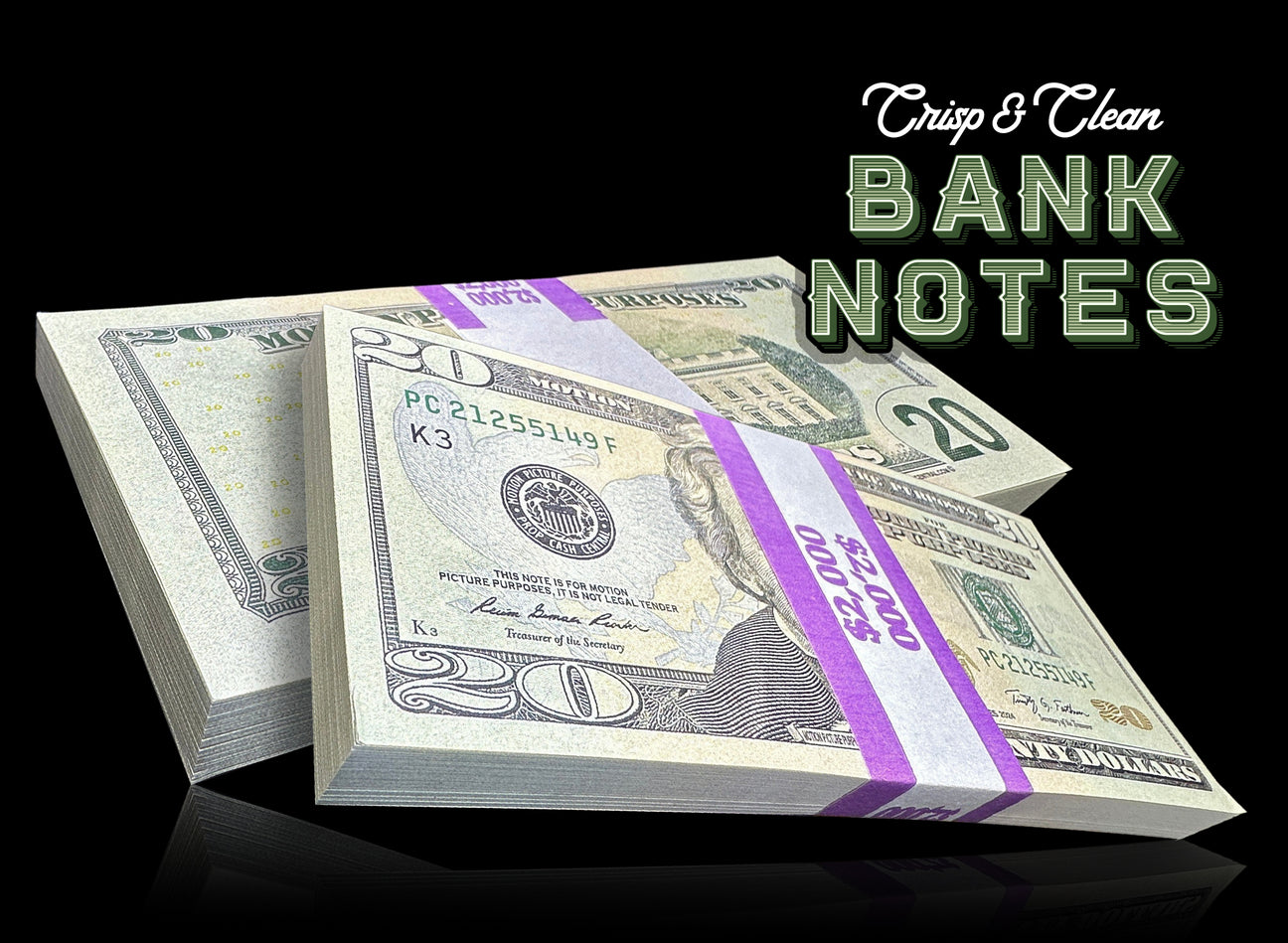 "BANK NOTES" Prop Cash – Gorilla Pro Customs