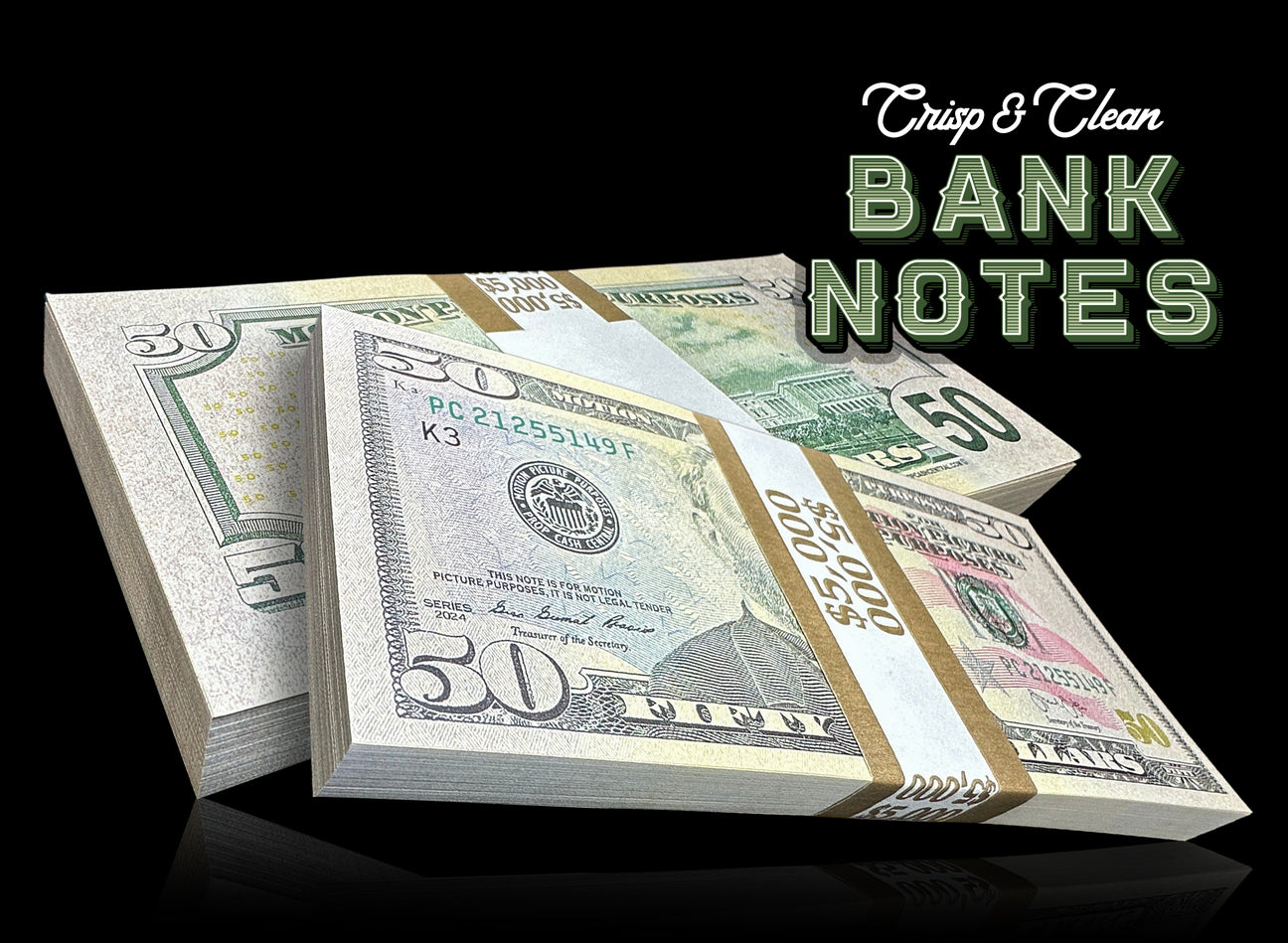 "BANK NOTES" Prop Cash – Gorilla Pro Customs