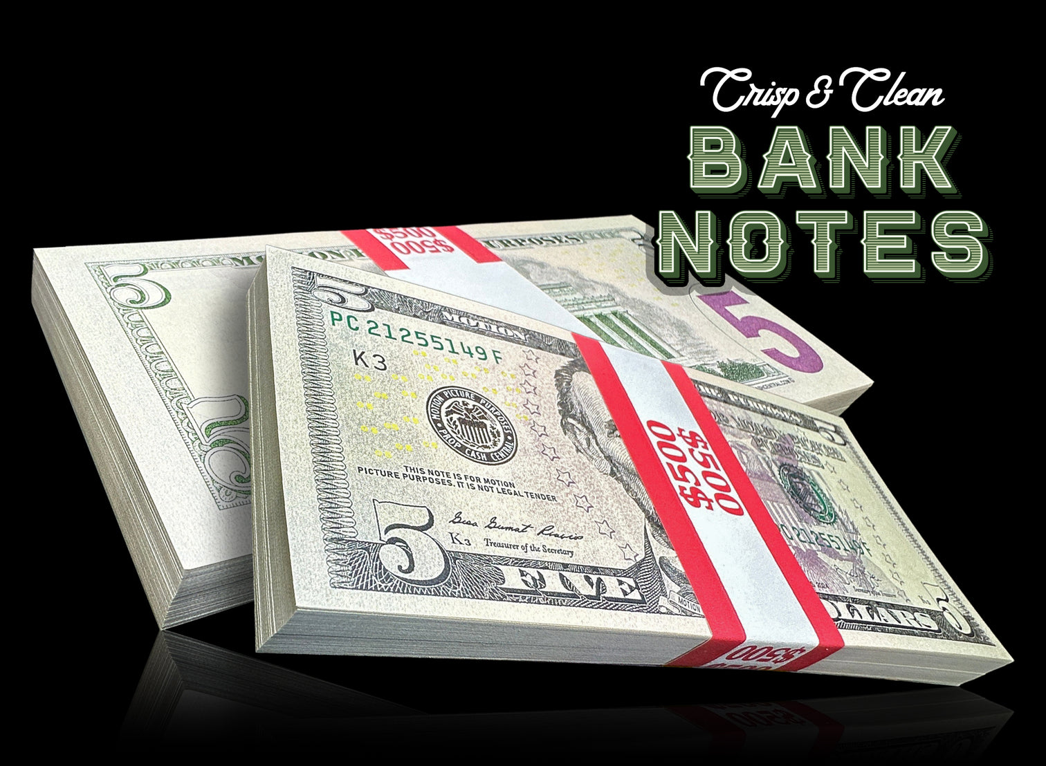 "BANK NOTES" Prop Cash – Gorilla Pro Customs