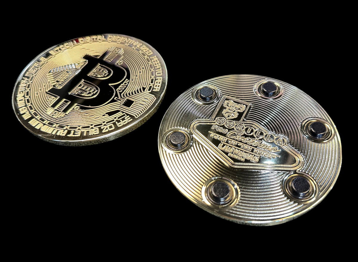 Bitcoin Coasters | Gorilla Pro Customs