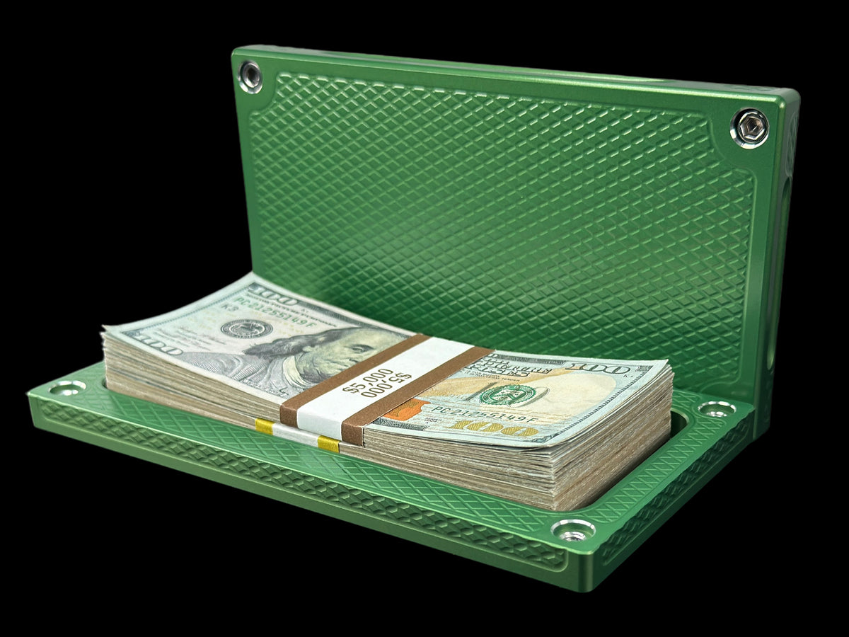 POCKET Brick - CLOVER GREEN - $15,000 Capacity | Gorilla Pro Customs