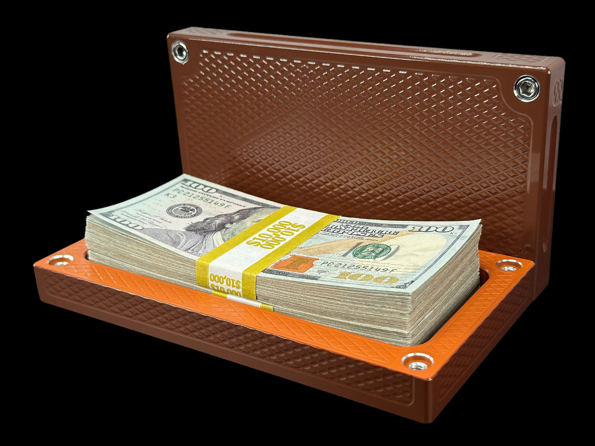 POCKET Brick - SATIN SERVICE BROWN/ME ORANGE - $20,000 Capacity ...