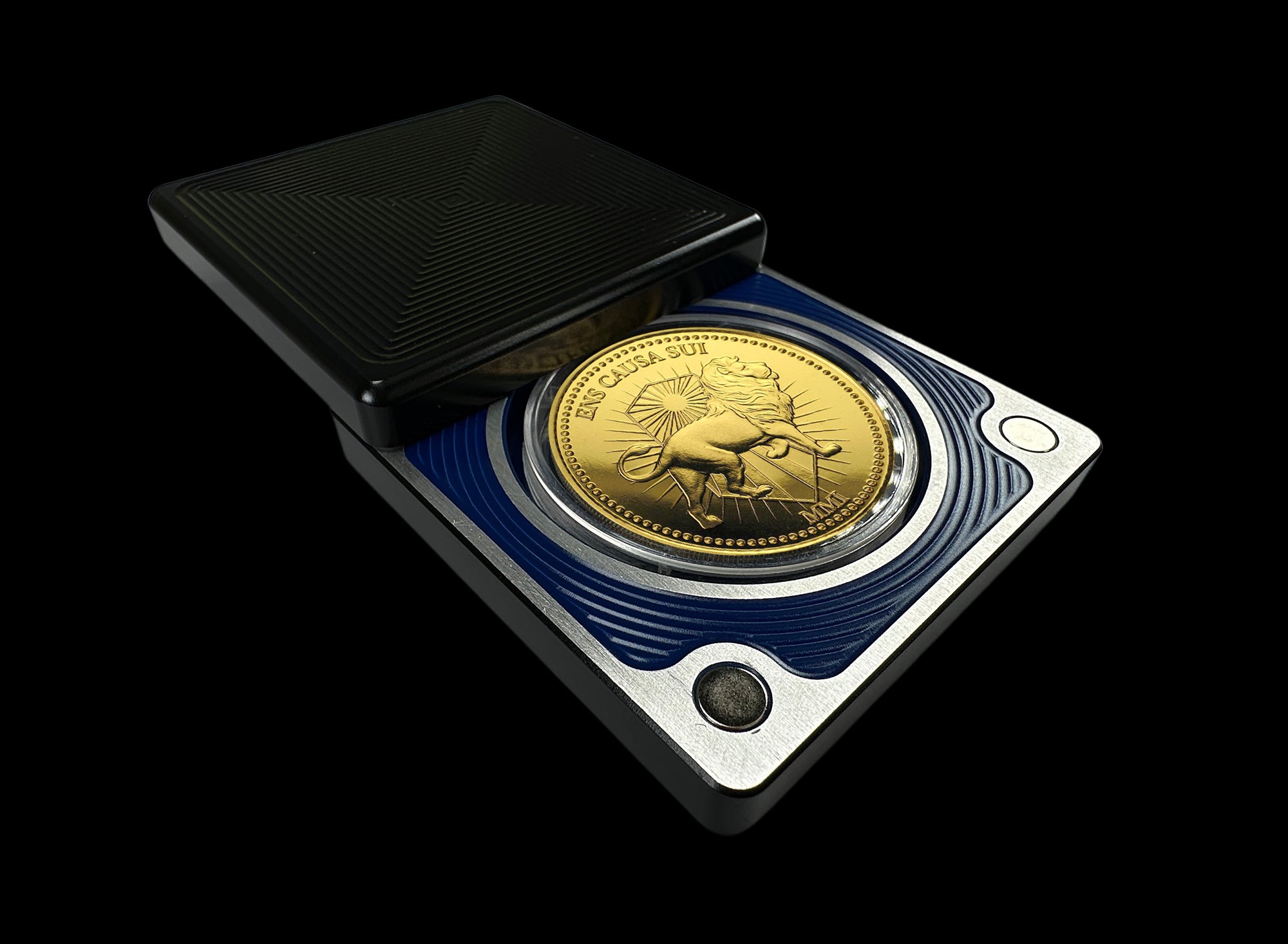 1oz John Wick Gold Coin ROYAL BLUE/AK BLACK Single Stacker Brick ...