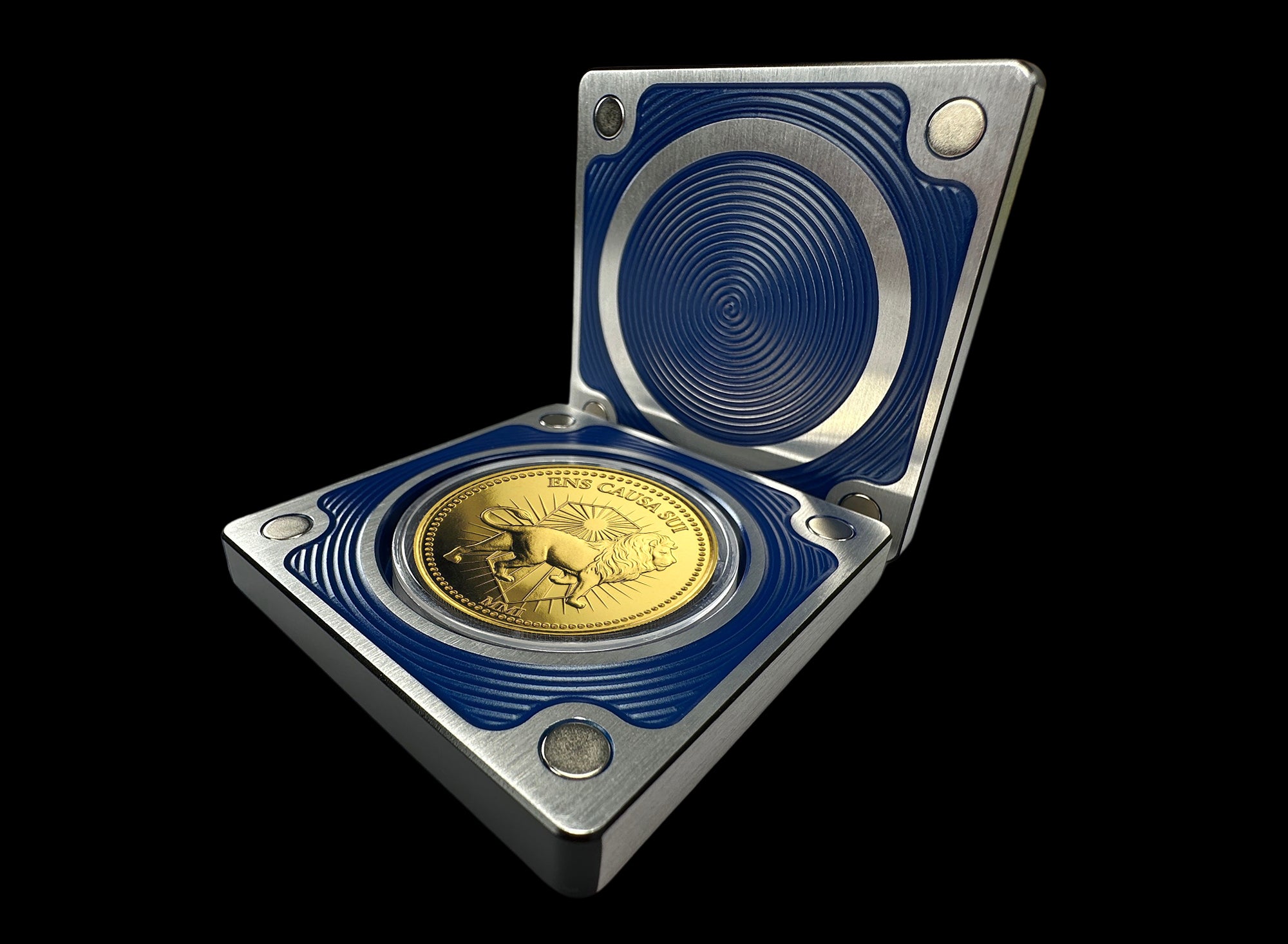 1oz John Wick Gold Coin ROYAL BLUE/AK BLACK Single Stacker Brick ...