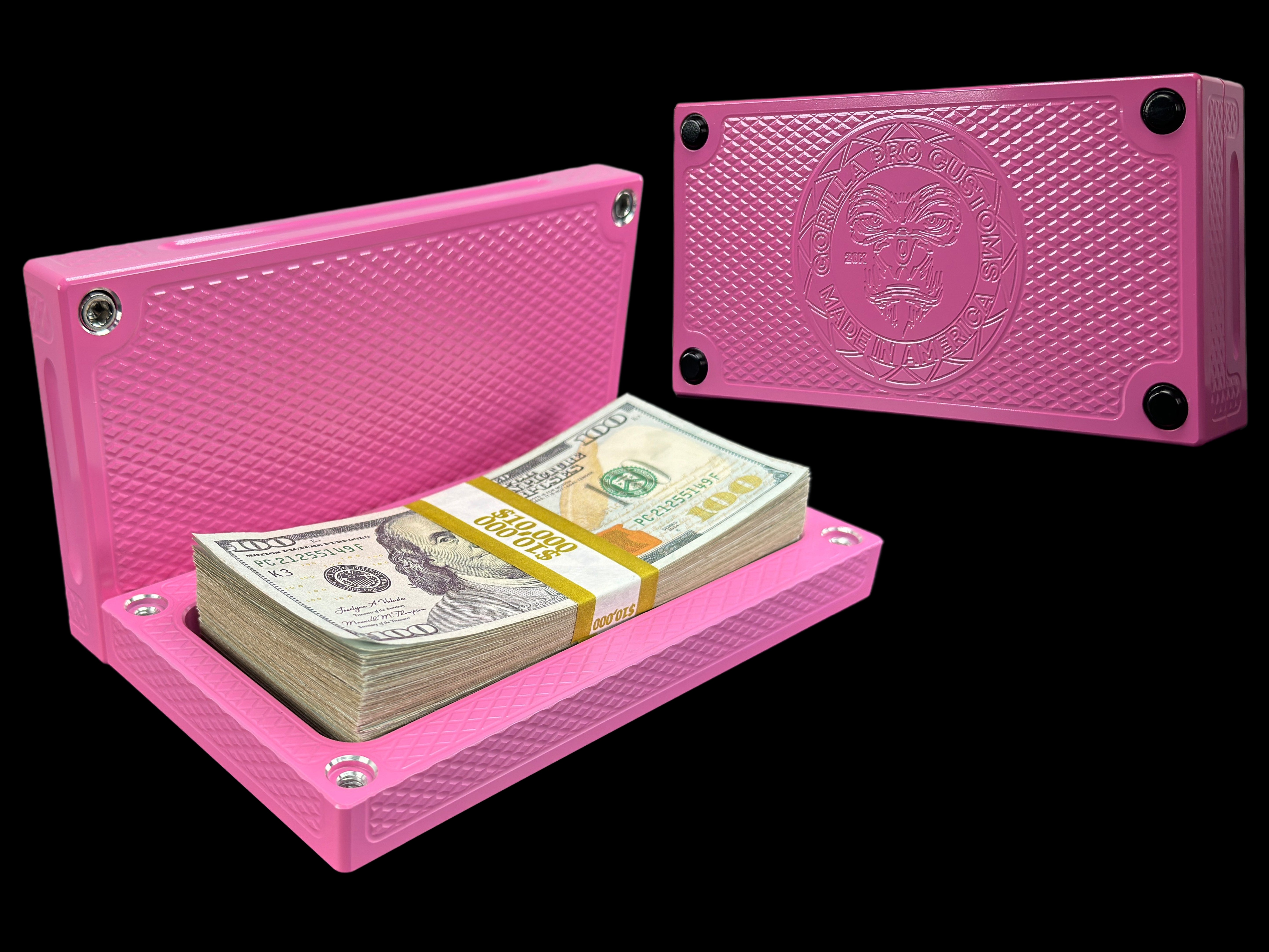 POCKET Brick - BABY PINK - $20,000 Capacity | Gorilla Pro Customs