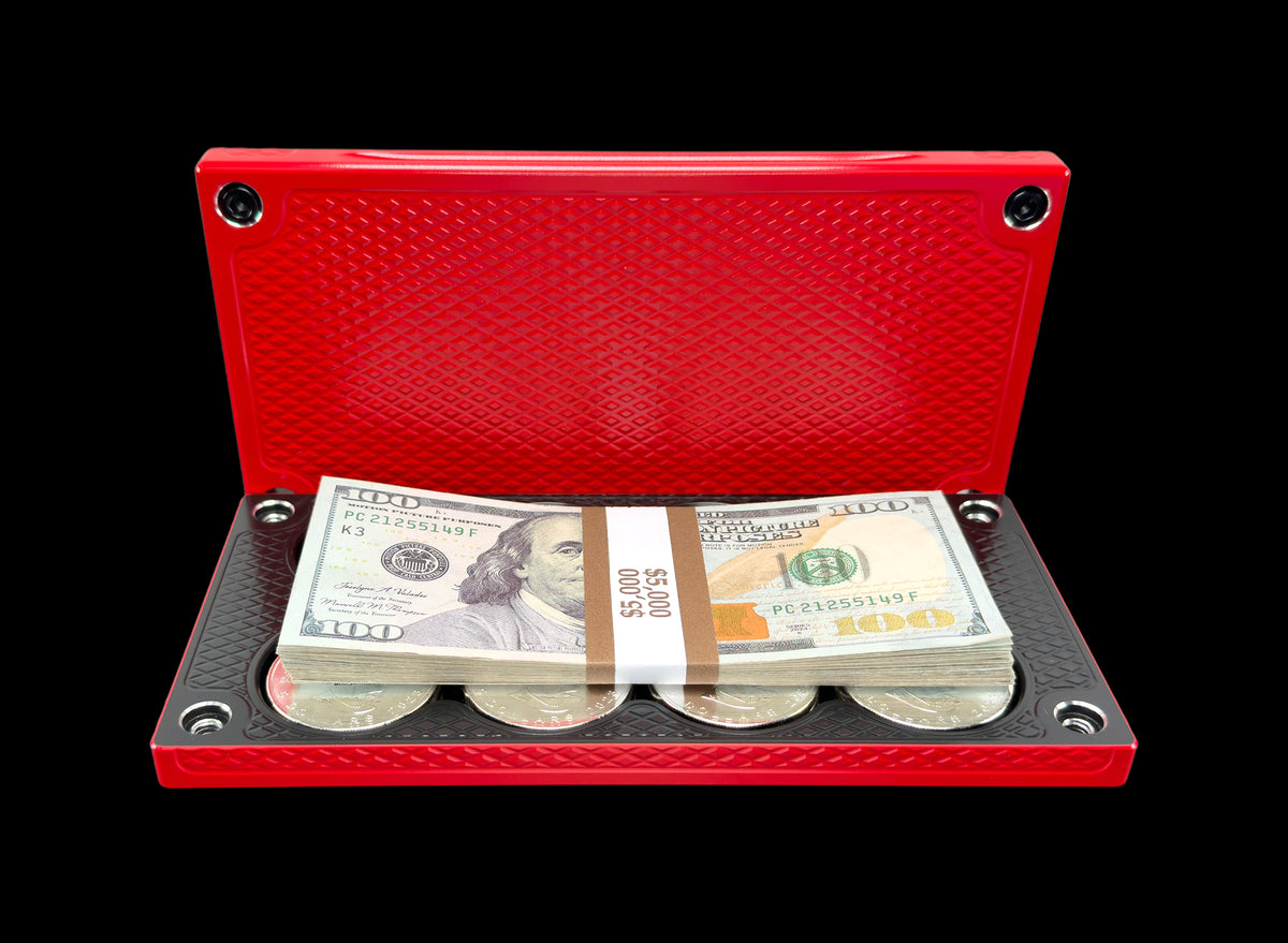 $5k, 24 1oz Silver Coins REVERSE BLACK WIDOW Survival Brick | Gorilla ...