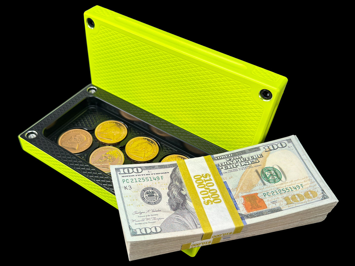 $20k, 7oz Gold Coin REVERSE YELLOW JACKET Survival Brick | Gorilla Pro ...
