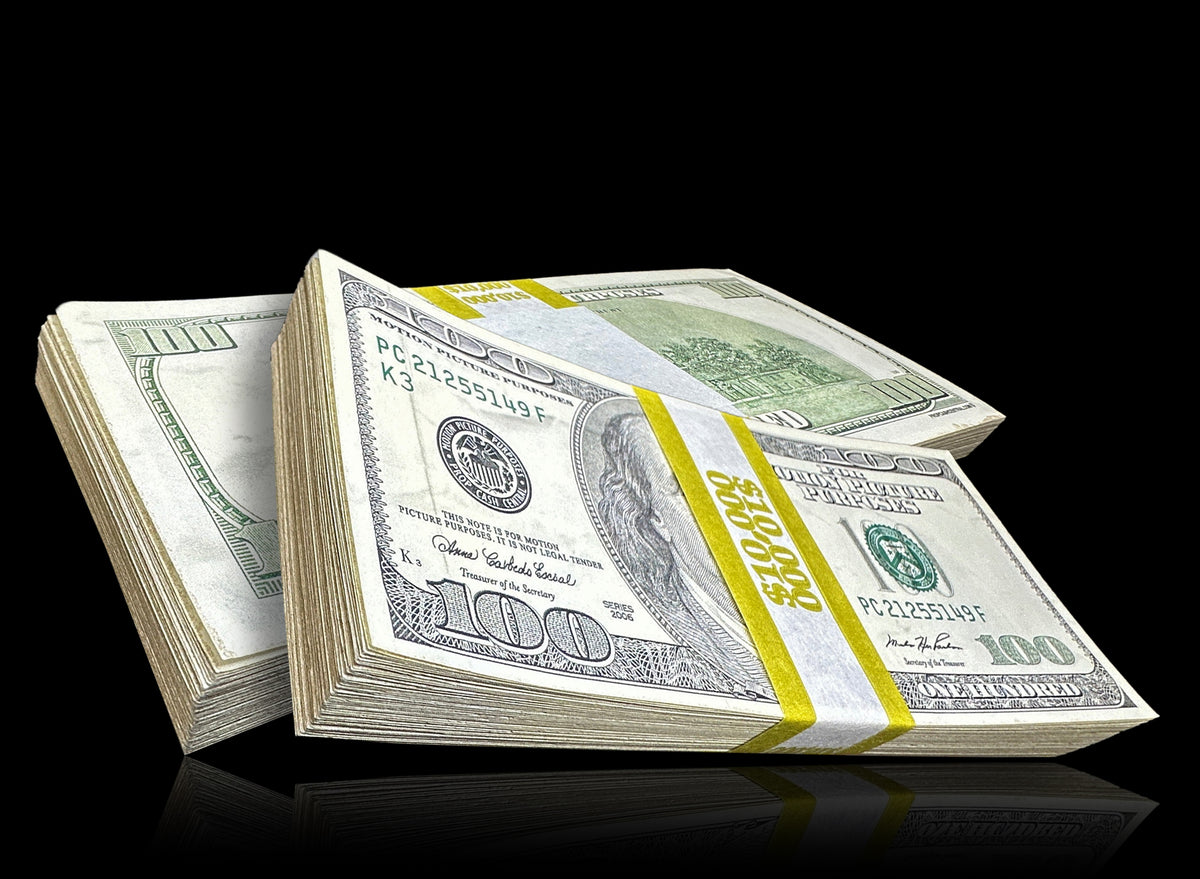 "STREET NOTES" (OLD SCHOOL) - DOUBLE SIDED Prop Cash | $100 Dollar Bil ...