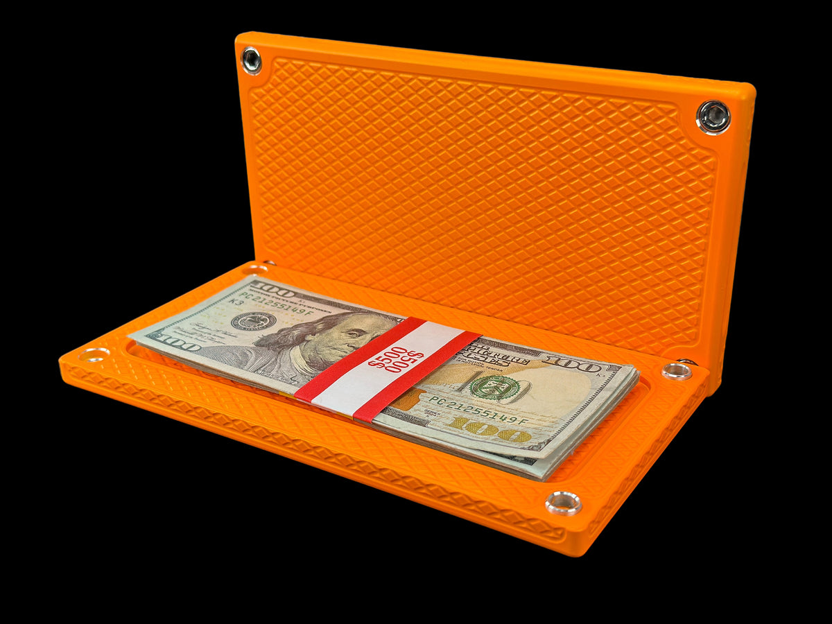 POCKET BRICK - SPARK ORANGE - $1,500 CAPACITY | Gorilla Pro Customs