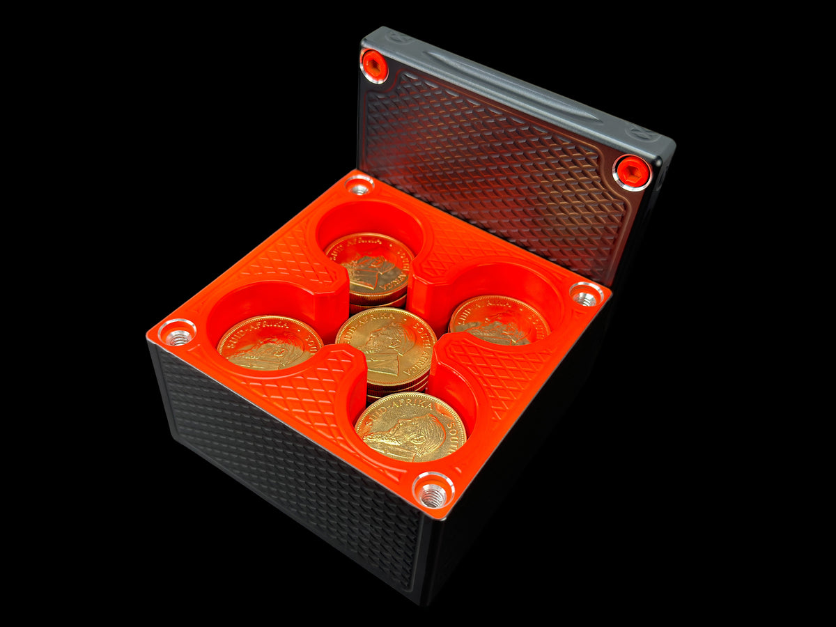 3.25x4 75 1oz Gold Coins TRICK OR TREAT Gold Stacker Survival Brick ...