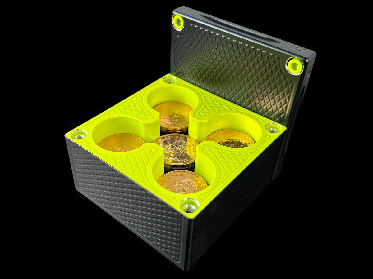 75oz 3.25x4 Gold Coins YELLOW JACKET Gold Stacker Survival Brick ...