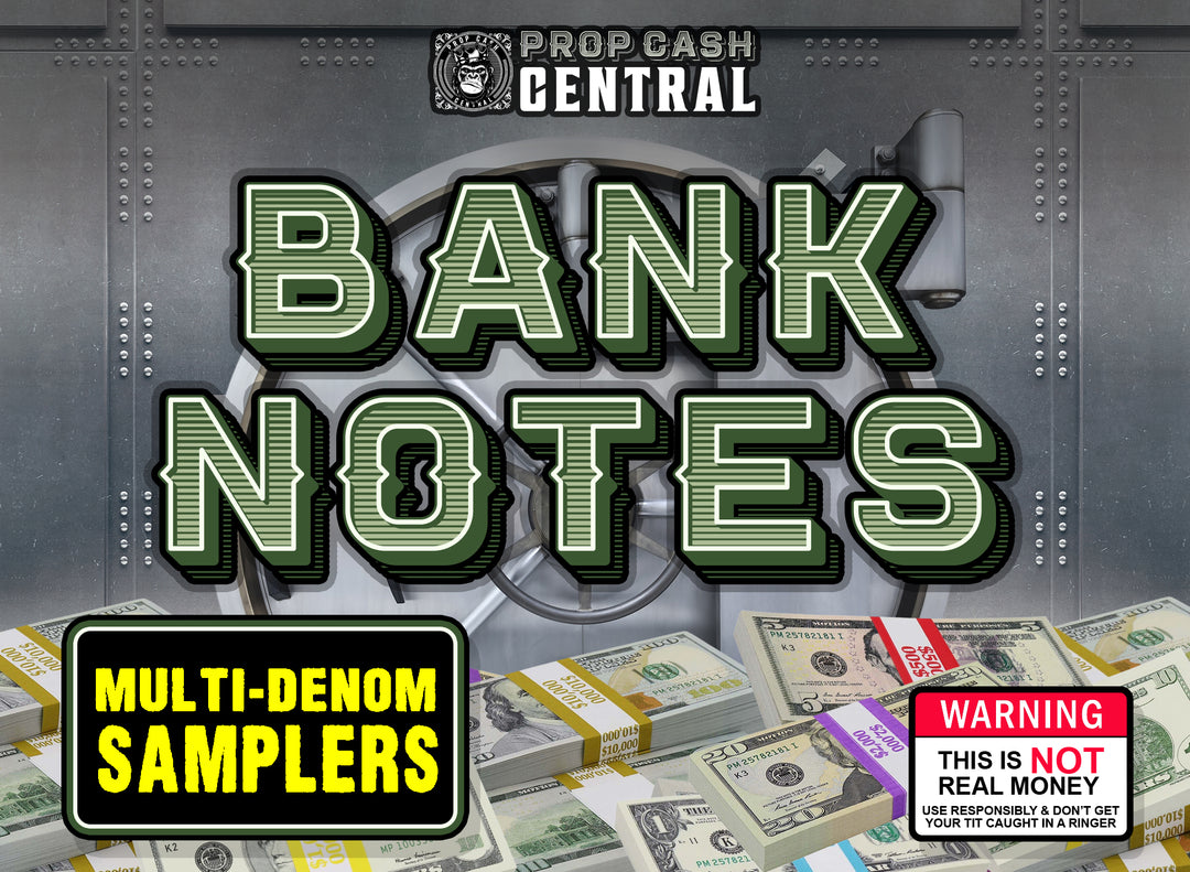 "BANK NOTES" Prop Cash – Gorilla Pro Customs