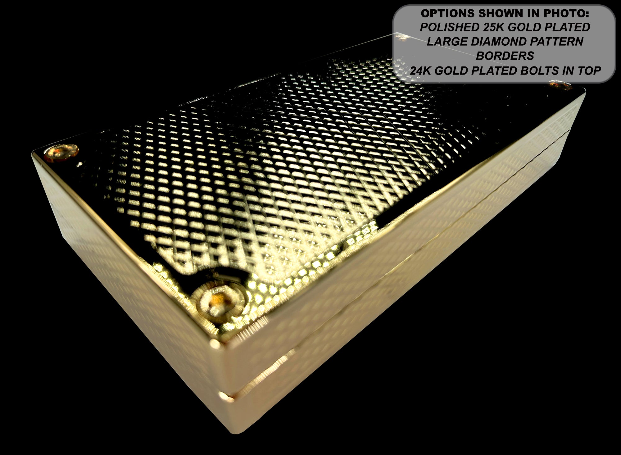 24k Gold Plated 25k Capacity Heavy Brick – Gorilla Pro Customs