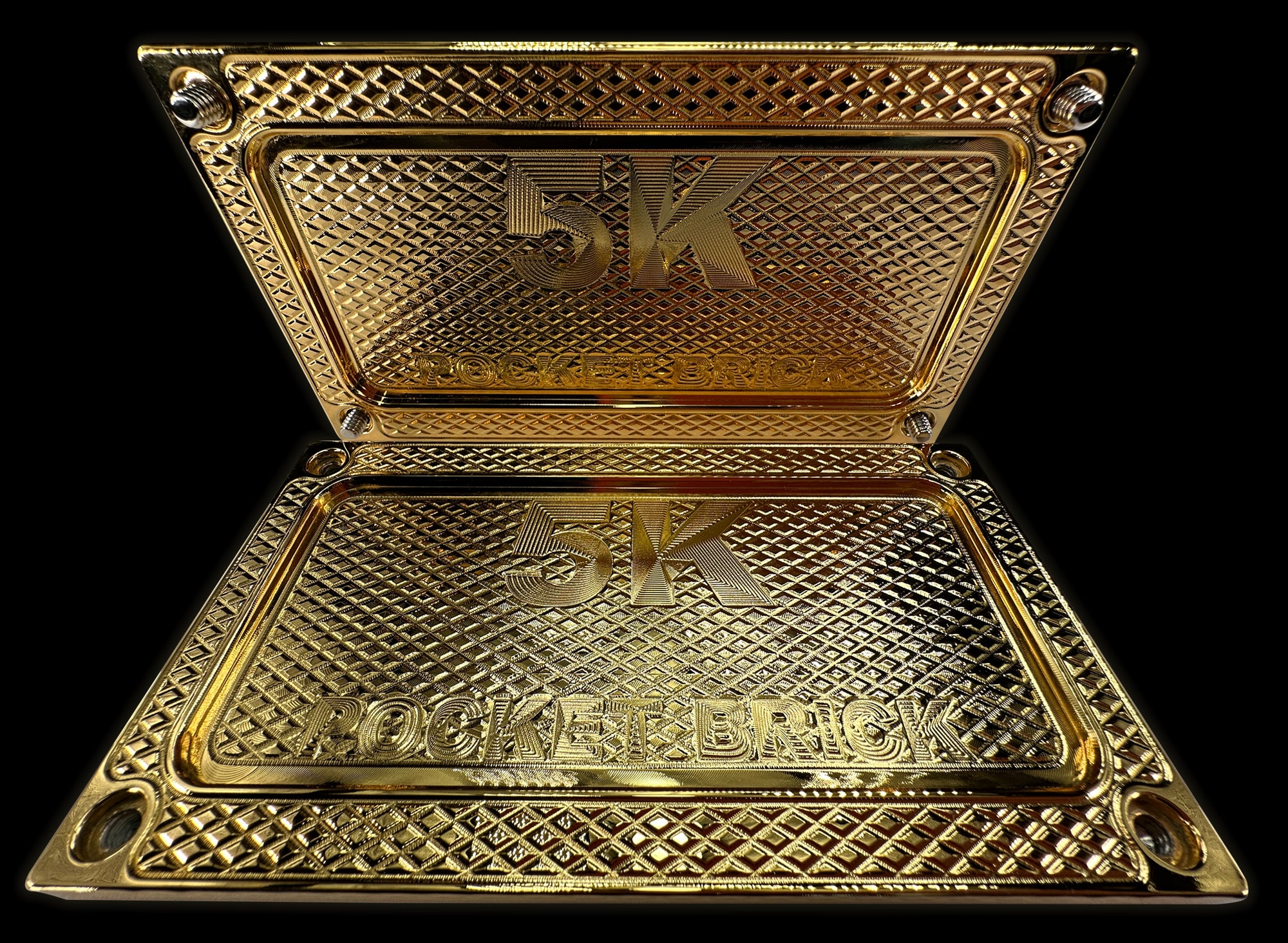 POCKET Brick - 24K GOLD PLATED - $5,000 Capacity - Weight 26.49 oz ...