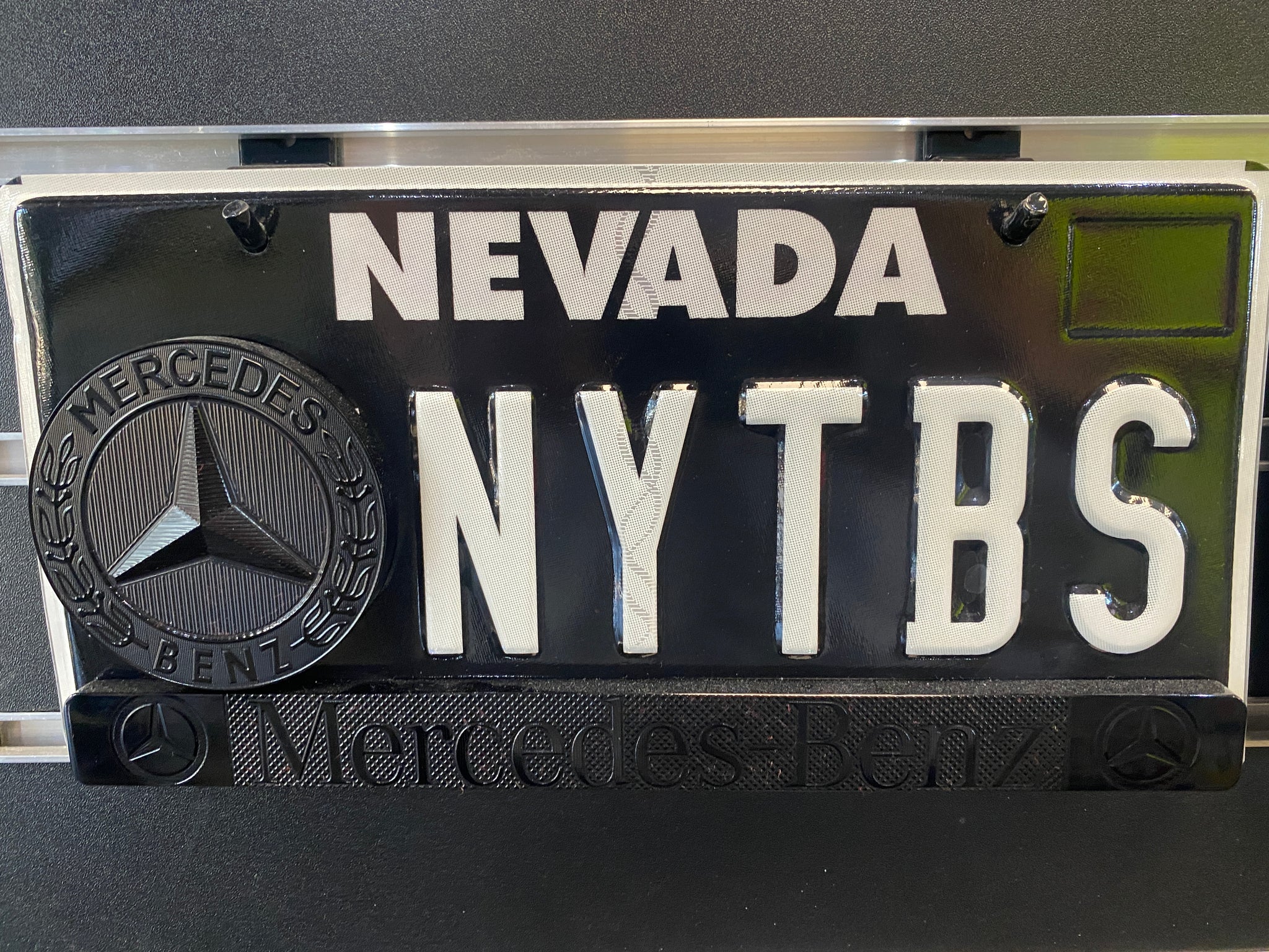 Single Color Car Brand License Plate Badges – Gorilla Pro Customs