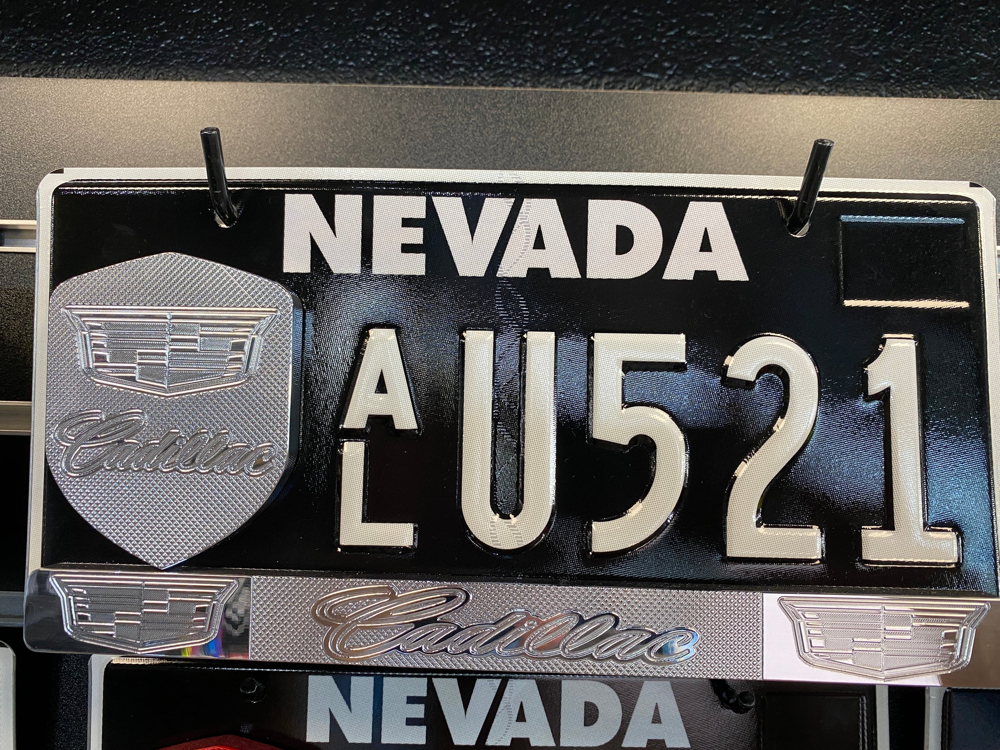 Polished Car Brand License Plate Badges – Gorilla Pro Customs