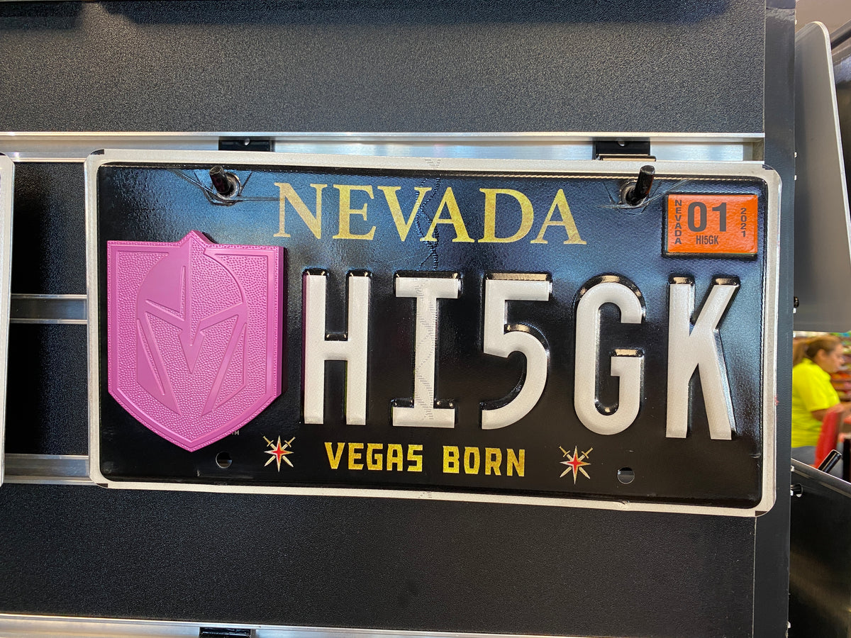 Single Color NHL License Plate Badges – Gorilla Pro Customs