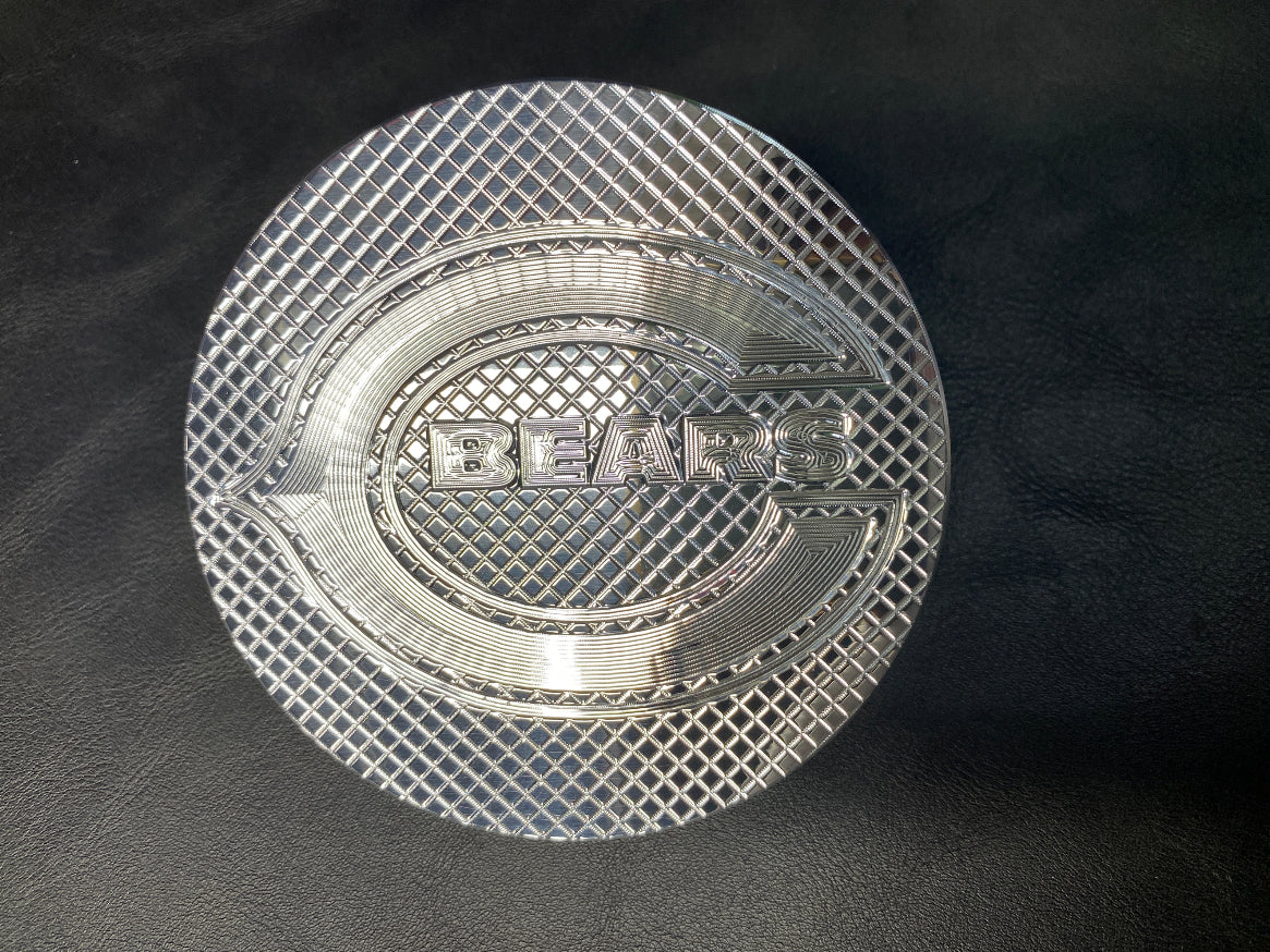 Polished NFL License Plate Badges – Gorilla Pro Customs